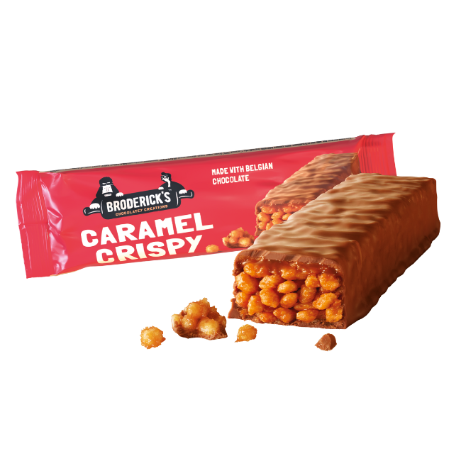 SALTED CARAMEL CRISPY BAR (5/20 PACK) – Broderick's Brothers